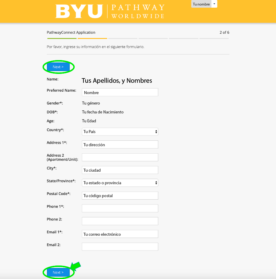 Pathway Assessment – PathwayStudent